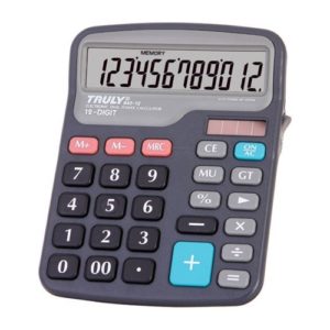 Calculadora Truly 842-12 - 12 Digitos - Papeleria Cassol en Paraguay